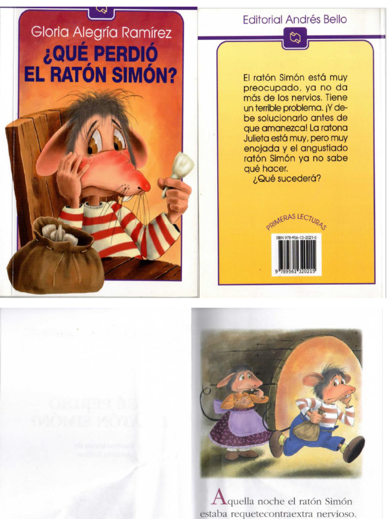 ¿Que Perdio El Raton Simon - Gloria Alegria Ramirez | PDF