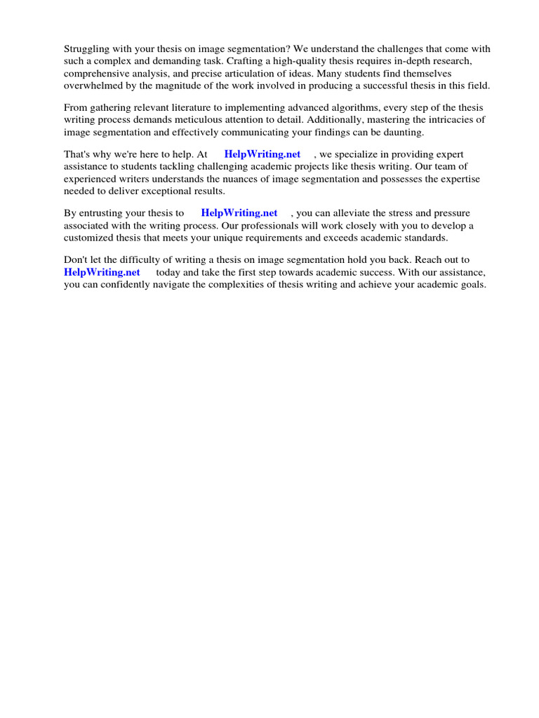 Thesis On Image Segmentation Pdf Image Segmentation Cluster Analysis