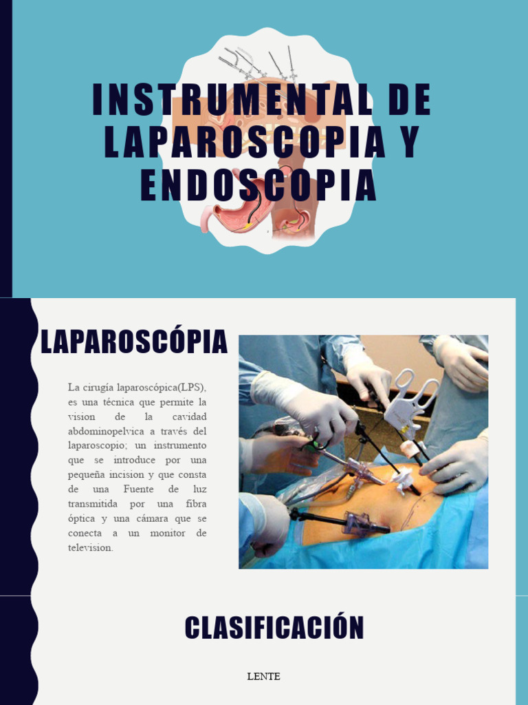 Instrumental de Laparos | PDF | Endoscopia | Medicina