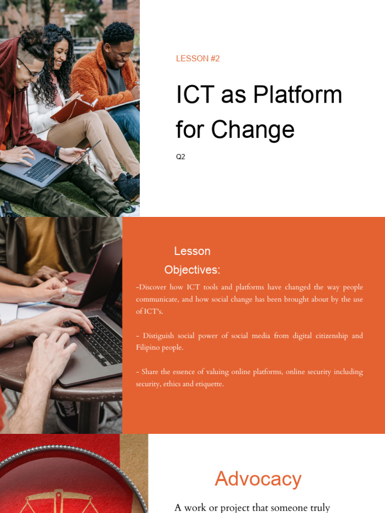 ICT As Platform For Change | PDF | Social Media | Popular Culture ...