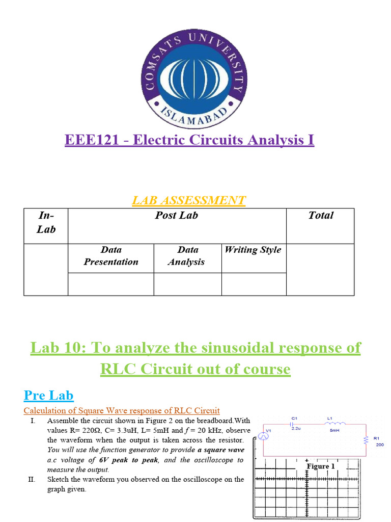 Lab 10 | Download Free PDF | Damping | Resonance