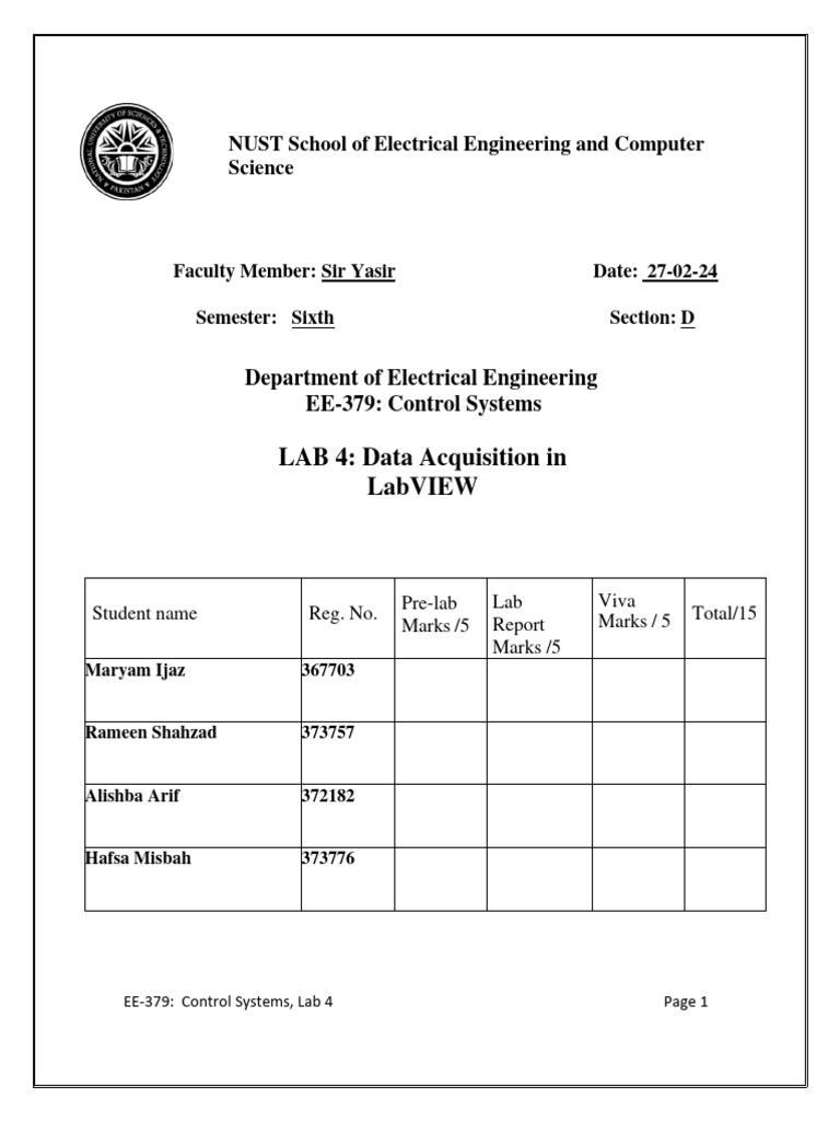 Control Systems Lab 04 Pdf 