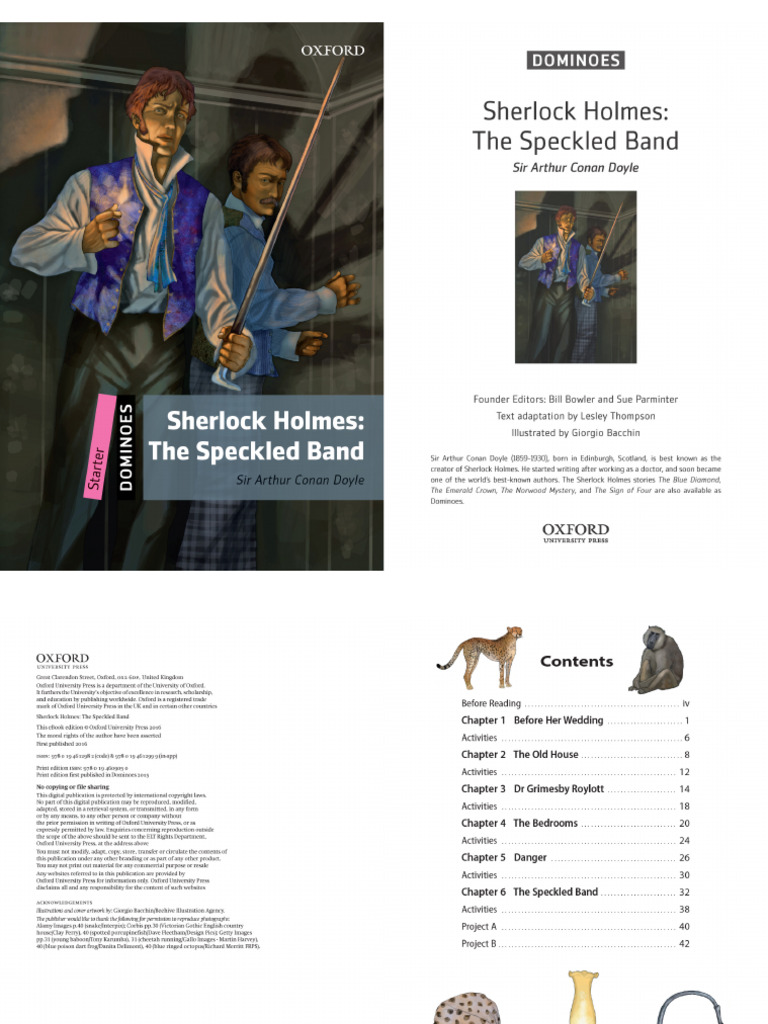Sherlock Holmes - The Speckled Band Dominoes Starter | PDF