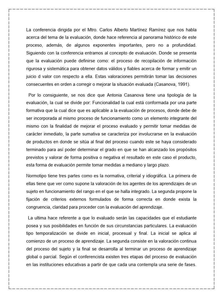 Actv 9 | PDF | Evaluación | Cognición