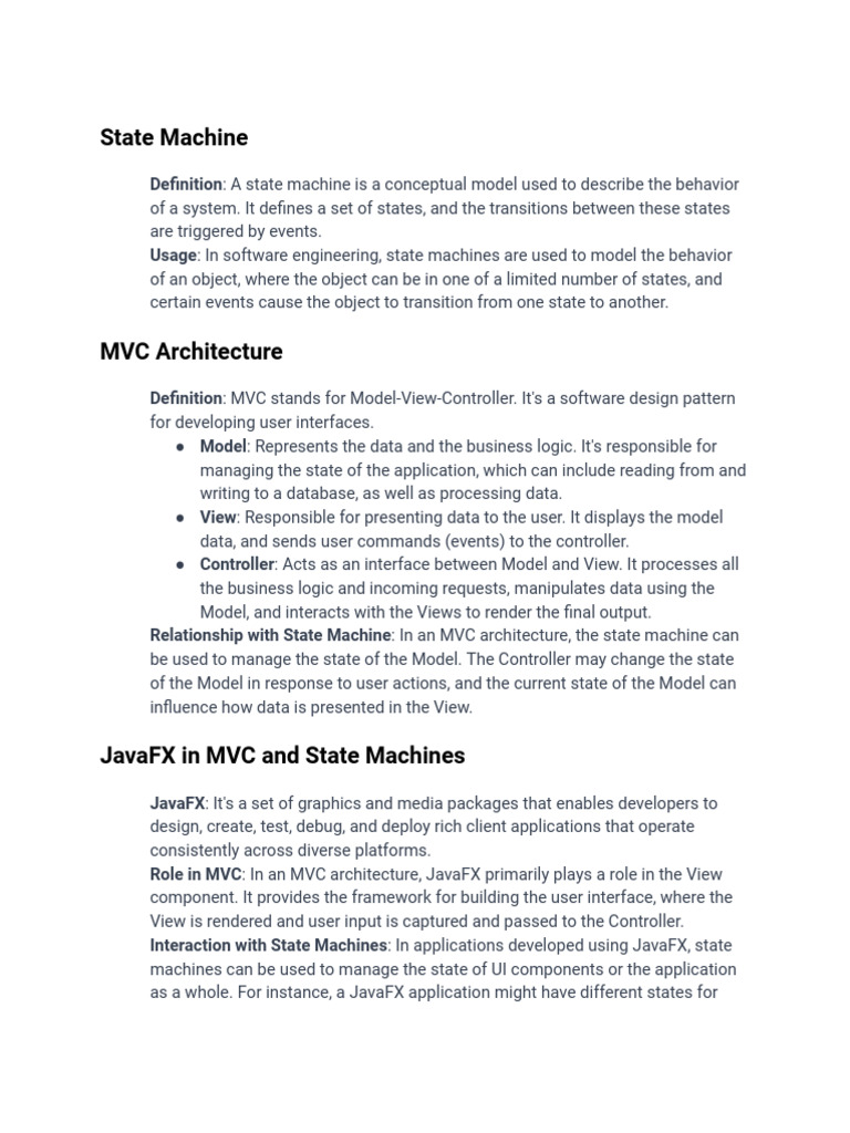 381 Notes-2 | PDF | Model–View–Controller | Usability