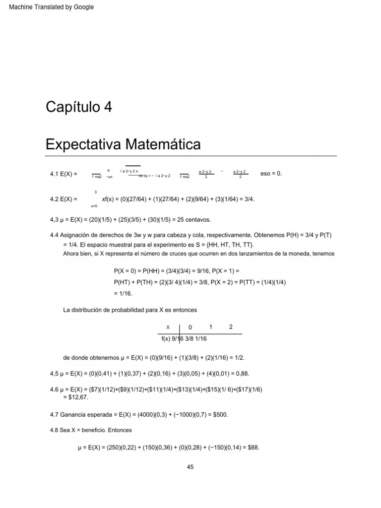 Soluciones Walpole 4 | PDF
