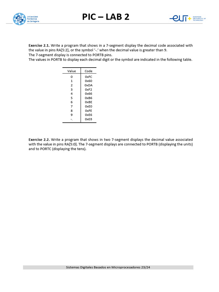 Pic - Ejercicios | PDF | Notation | Computer Science