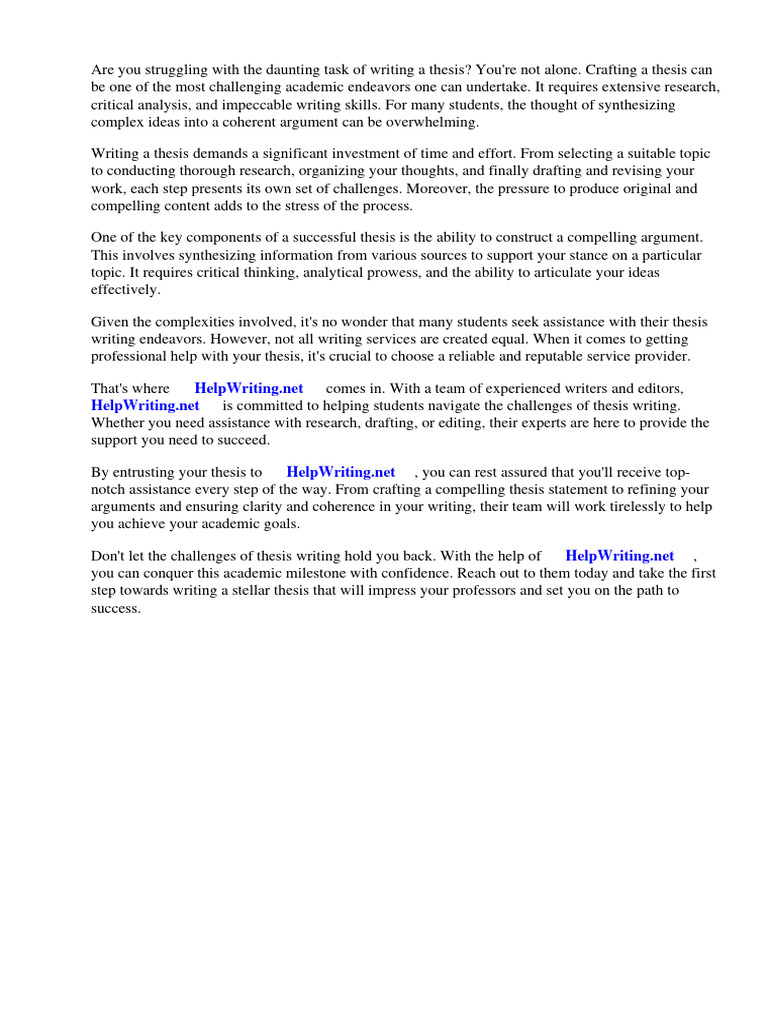 How To Write A Good Argumentative Synthesis Essay | PDF | Essays | Argument