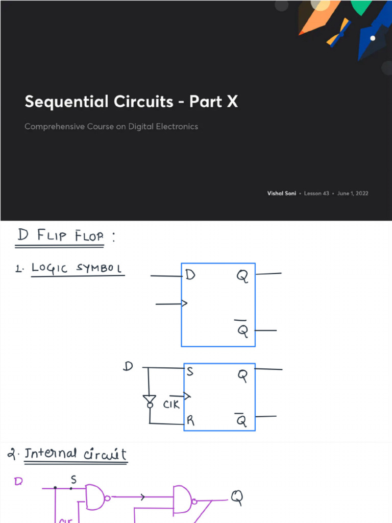 2.sequential Circuit With Anno | PDF