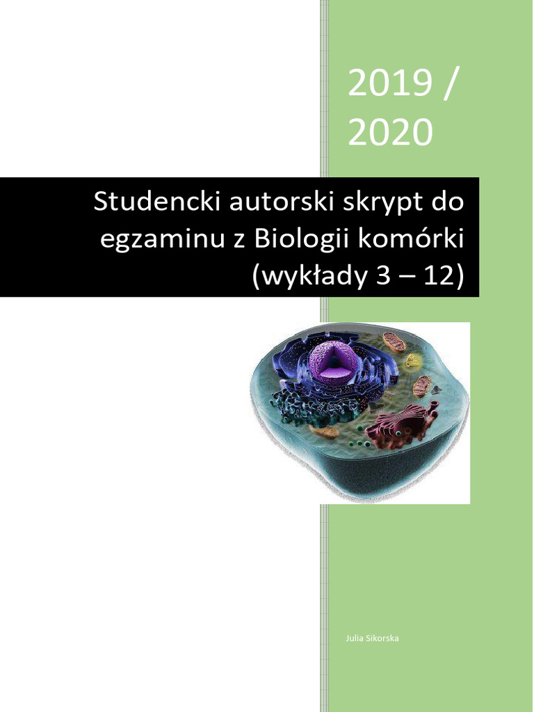 Skrypt Biotechnologia | PDF