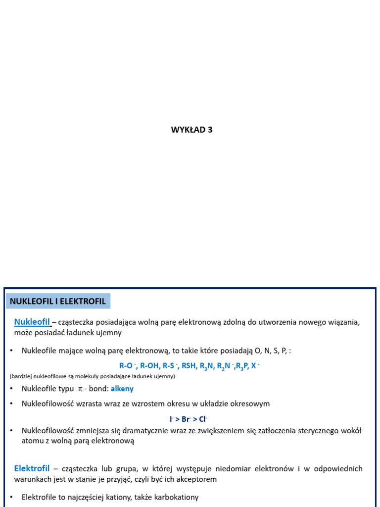 Organik Wyklad 3 | PDF
