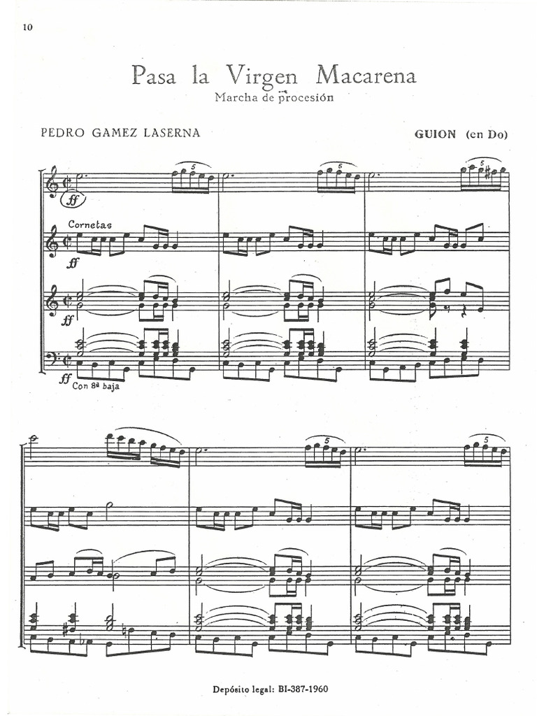Pasa La Virgen Macarena | PDF