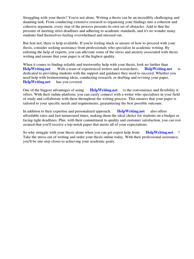 Thesis Online Full Text Free | PDF | Thesis | Alanine