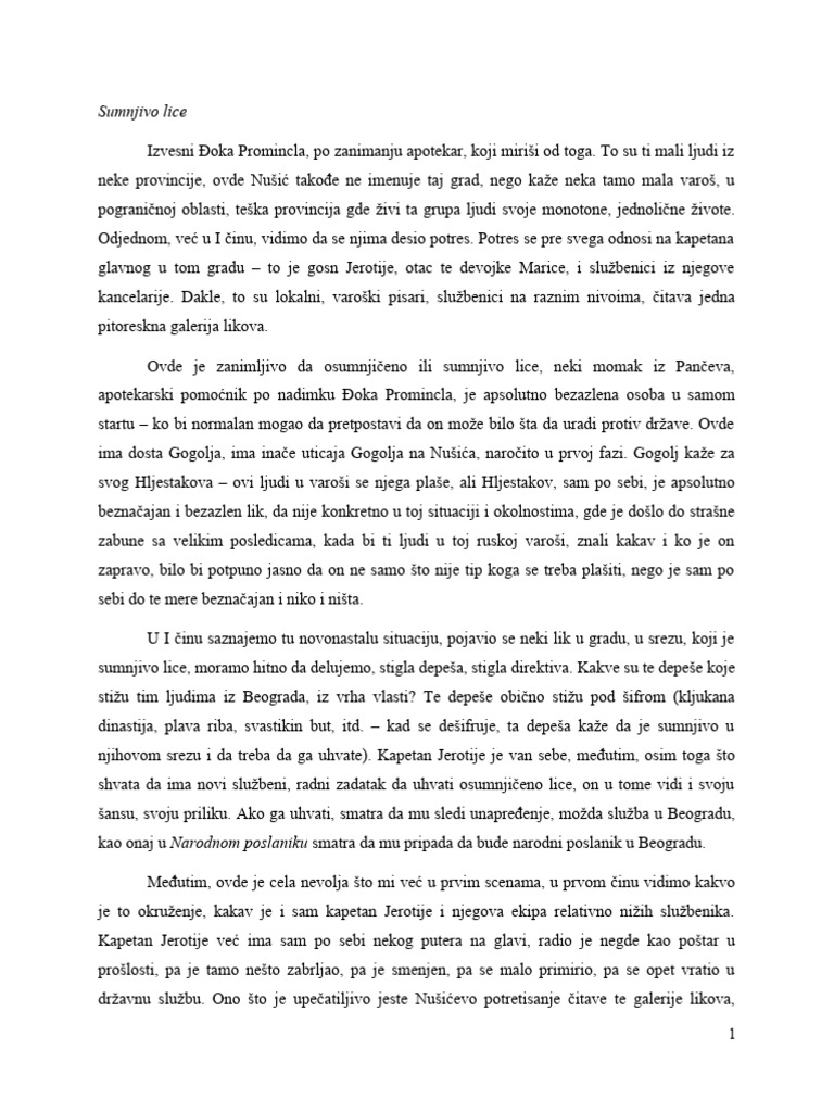 Jugodrama 3 SKRIPTA | PDF