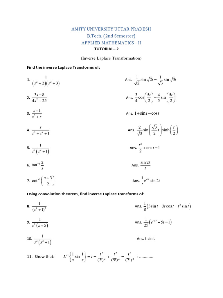 Assignment 2 | PDF | Harmonic Analysis | Mathematical Physics