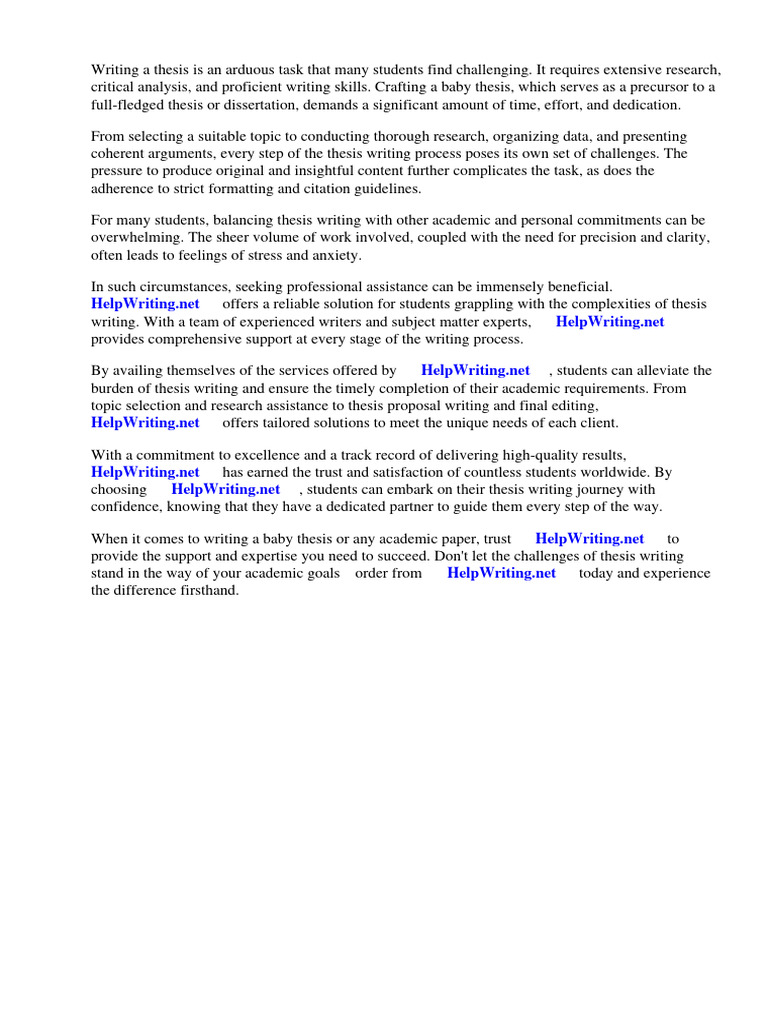 List of Baby Thesis Title | PDF | Thesis | Social Media