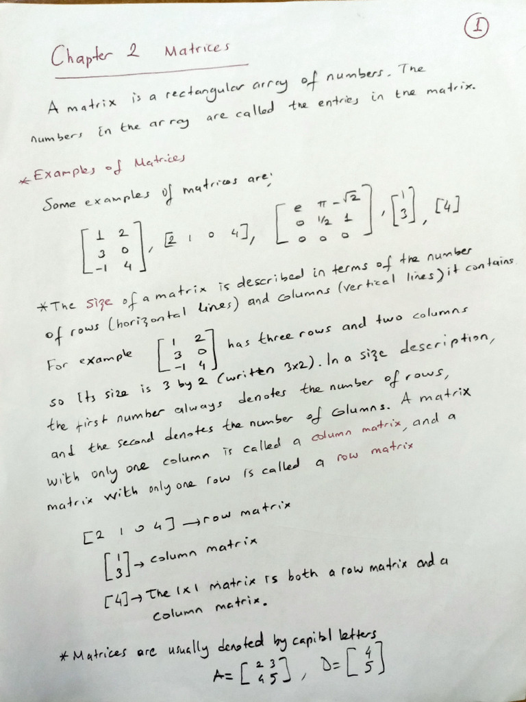 Linear Chapter 2.1 | PDF