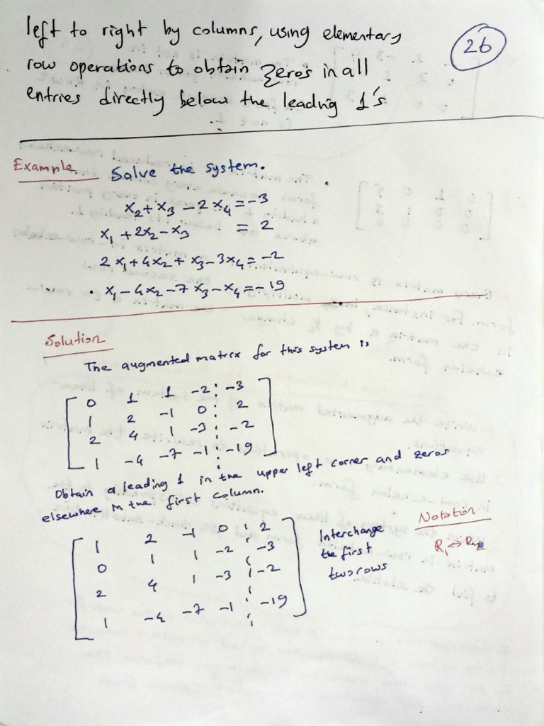 Linear Chapter 1.2 | PDF