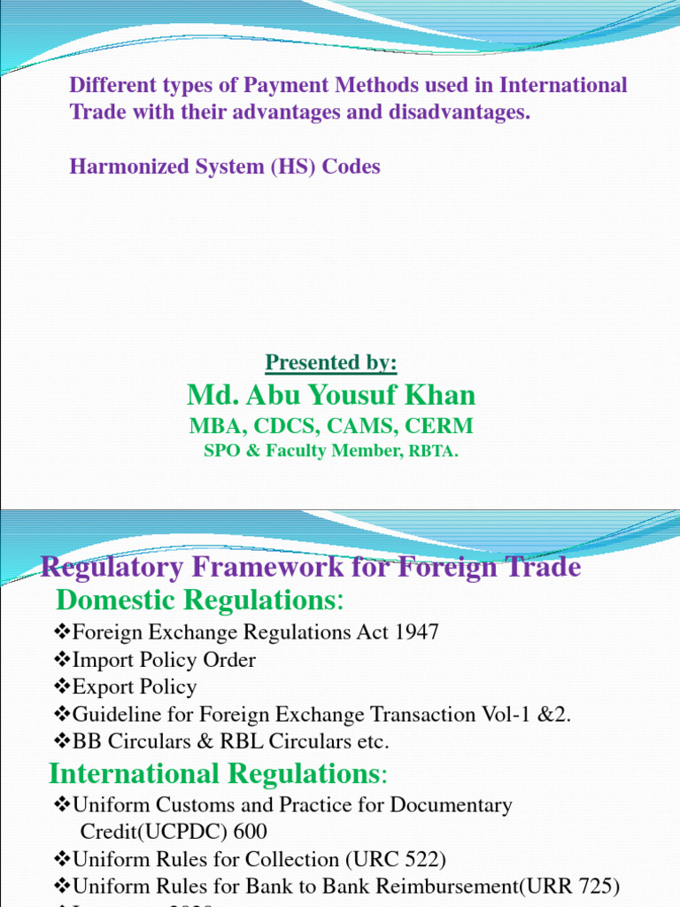 Payment Method | PDF | Letter Of Credit | Invoice