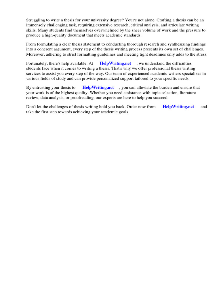 University Thesis Examples | Download Free PDF | Thesis | Information