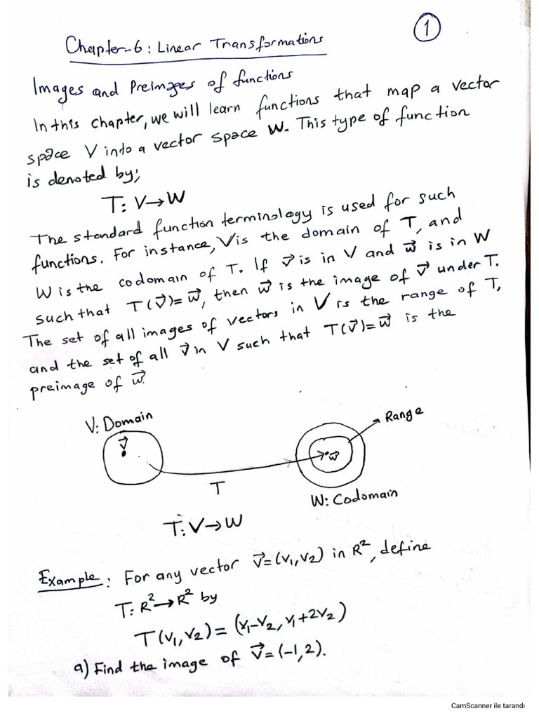 Linear Chapter 6 | PDF