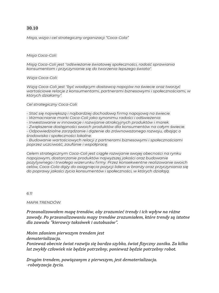 Zadanie Domowe | PDF