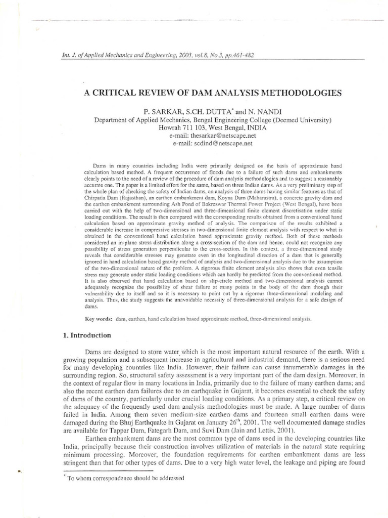 2003 Pradip IJAME | PDF