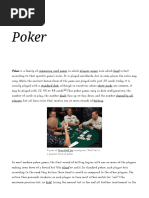 Poker Card Names and Values Explained | PDF | Playing Cards | Gambling