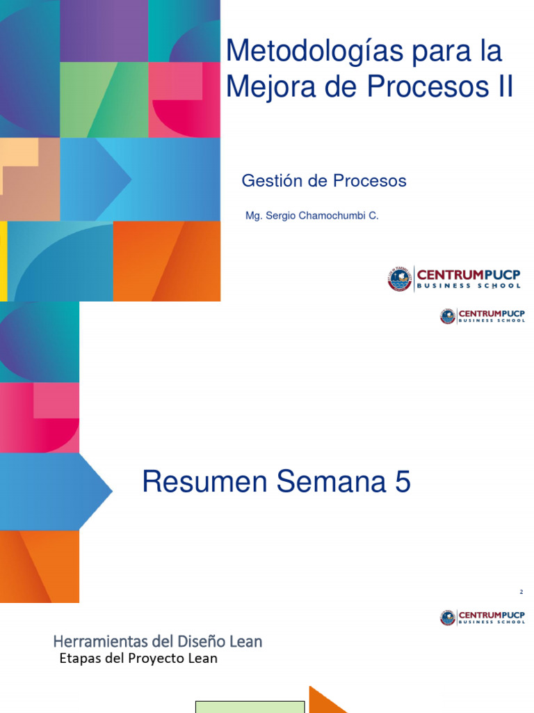 Semana 6 GP | PDF | Lean Manufacturing | Ciencia de sistemas
