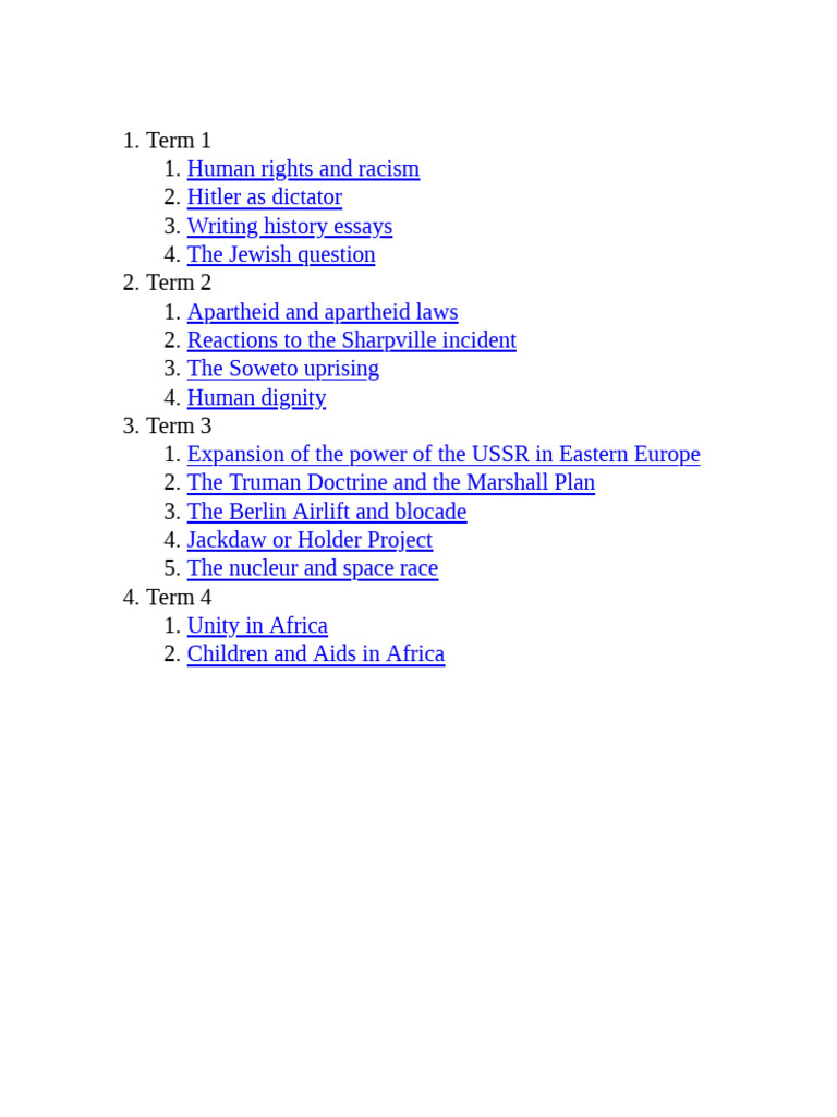 History Grade 9 | PDF | Learning | Knowledge