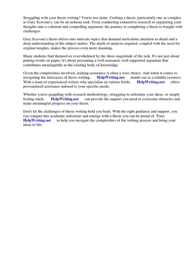 Gary Scavone Thesis | PDF | Fidel Castro