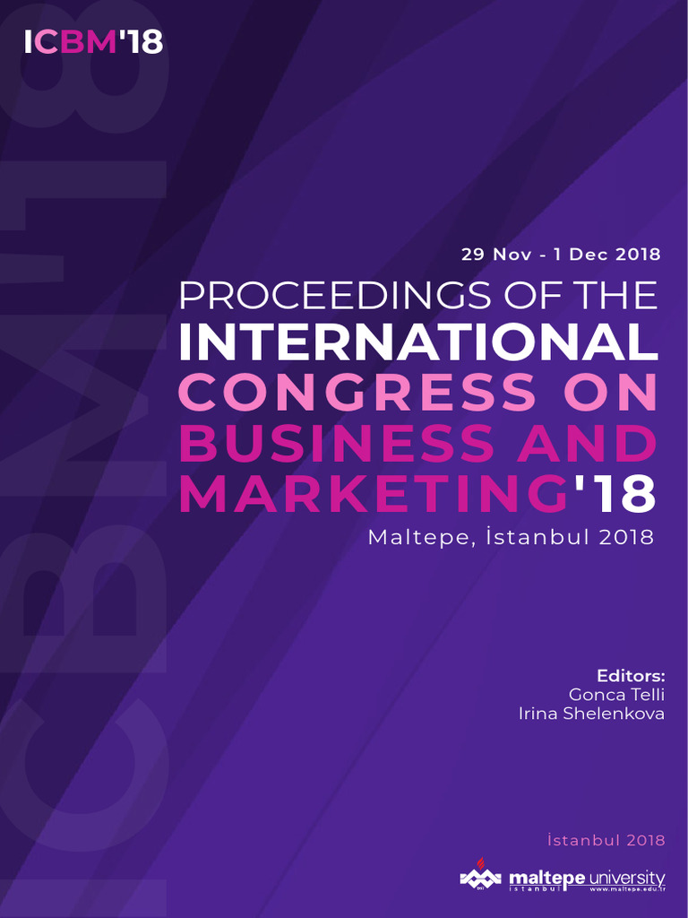 ICBM18 Proceedings Book | PDF | Extraversion And Introversion | Economies