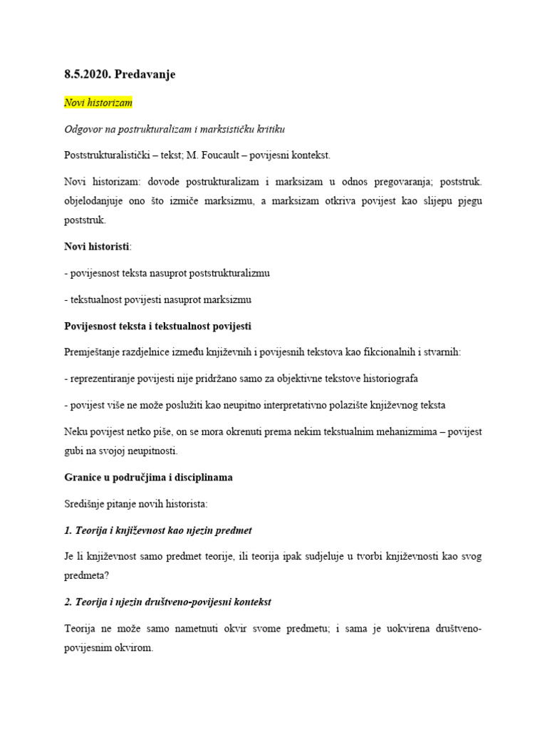 Drugi Kolokvij - Cijela Skripta | PDF