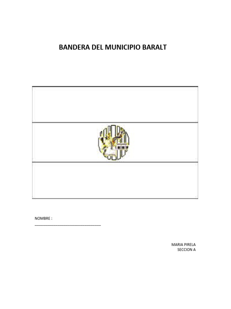 Bandera Del Municipio Baralt | PDF