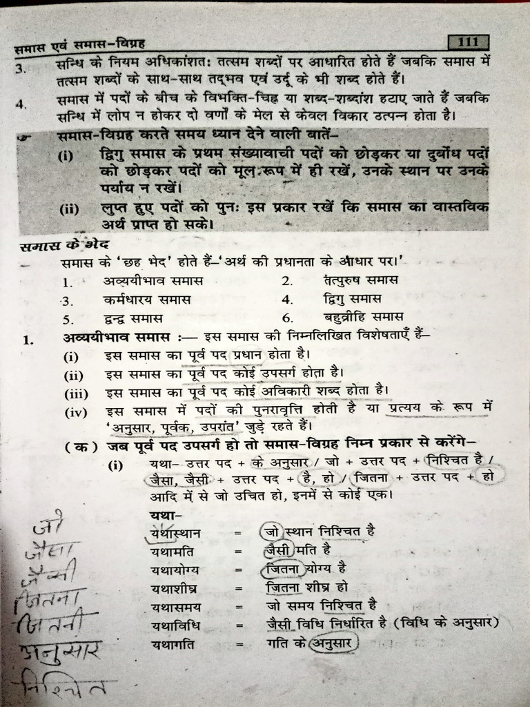 Class 9 Samas Notes and Definitions | PDF
