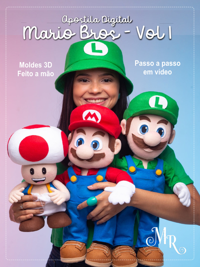 Molde Oficial Mario Bros - O Filme | PDF