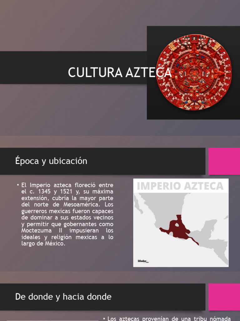 Cultura Azteca | PDF
