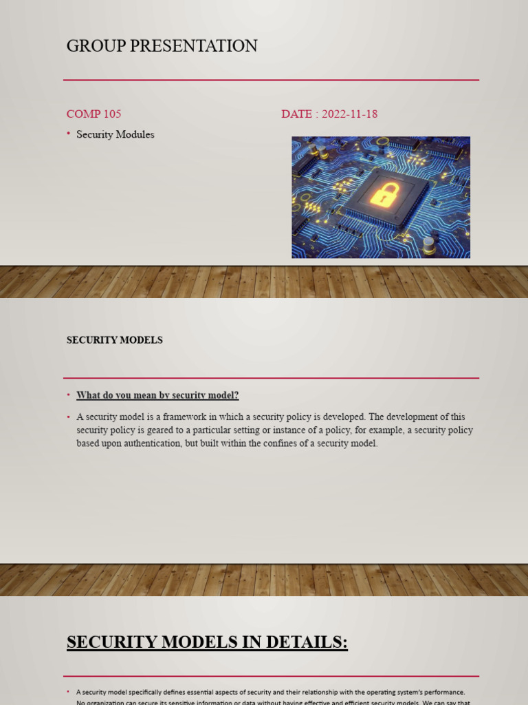 Group Presentation | PDF | Security | Computer Security