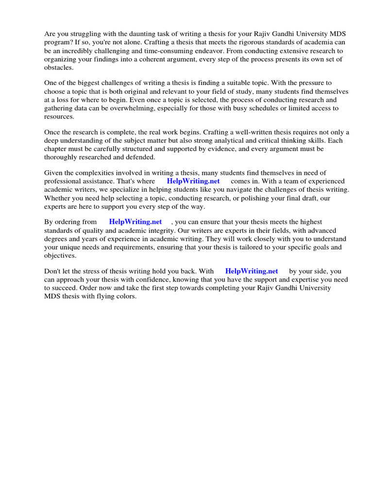 Rajiv Gandhi University Mds Thesis Topics | PDF | Clinical Medicine ...