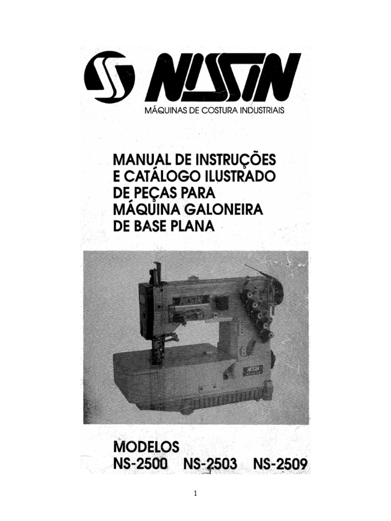 Galoneira Nissin Ns 2500 | PDF