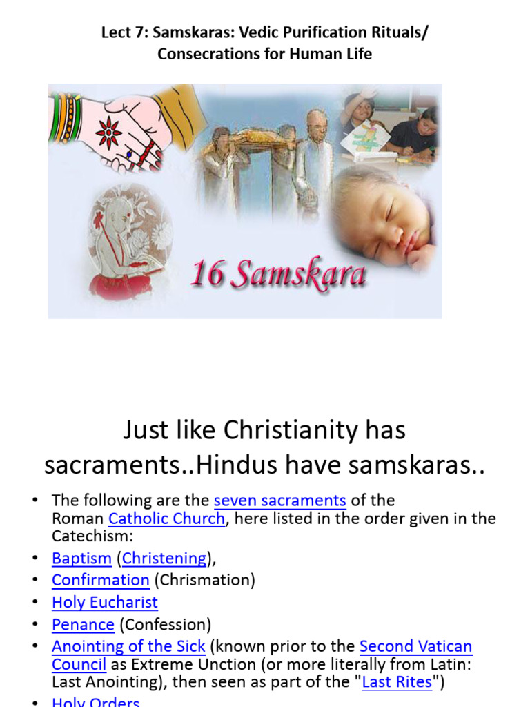 Samskaras Vedic Purification Rituals | PDF | Rituals | Social Conventions