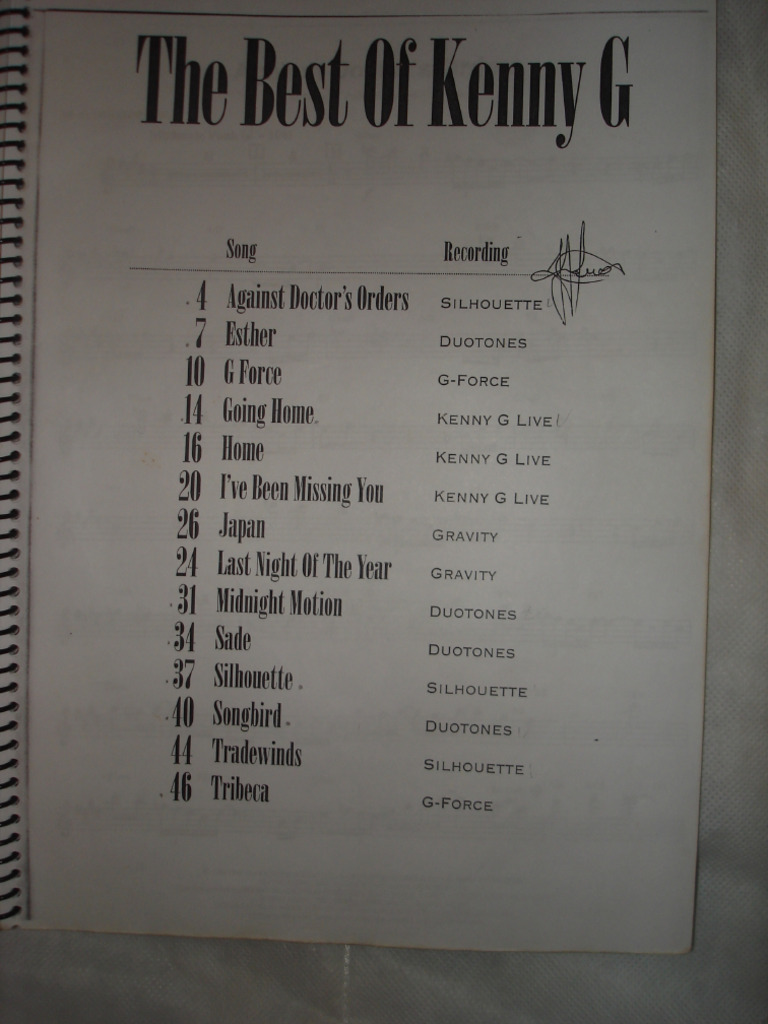 The Best of Kenny G | PDF