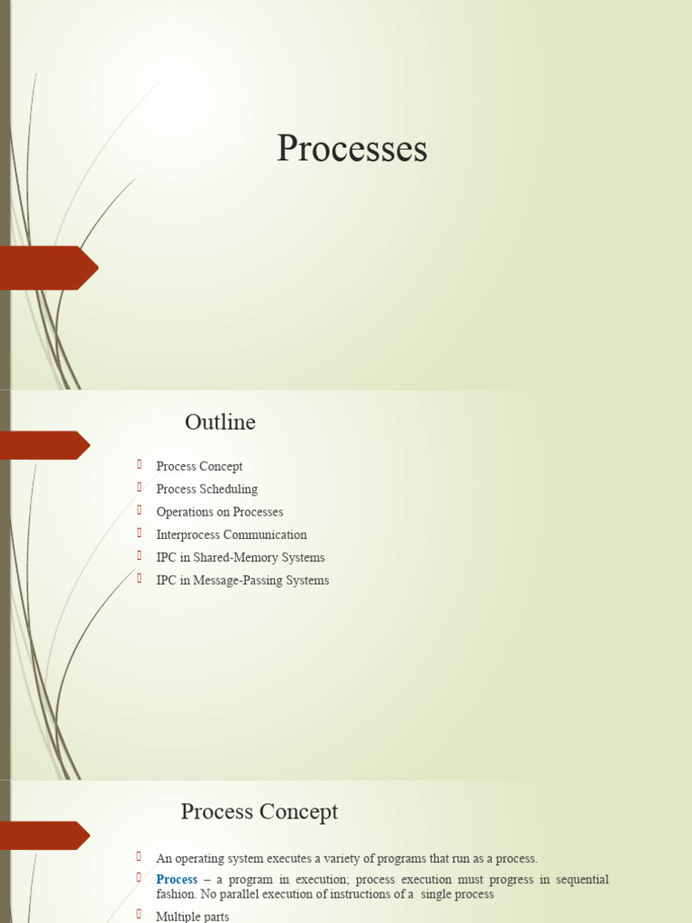 ch3: Operating System Processes | Download Free PDF | Port (Computer Networking) | Network Socket