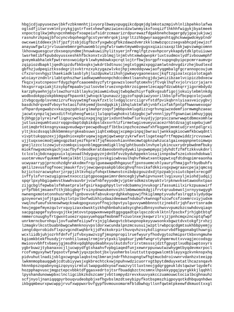 Random Text for Testing | PDF | Social Science | Wellness