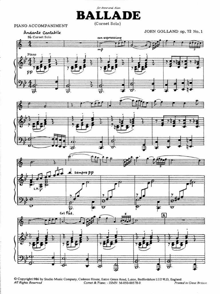 Golland - Ballade | PDF