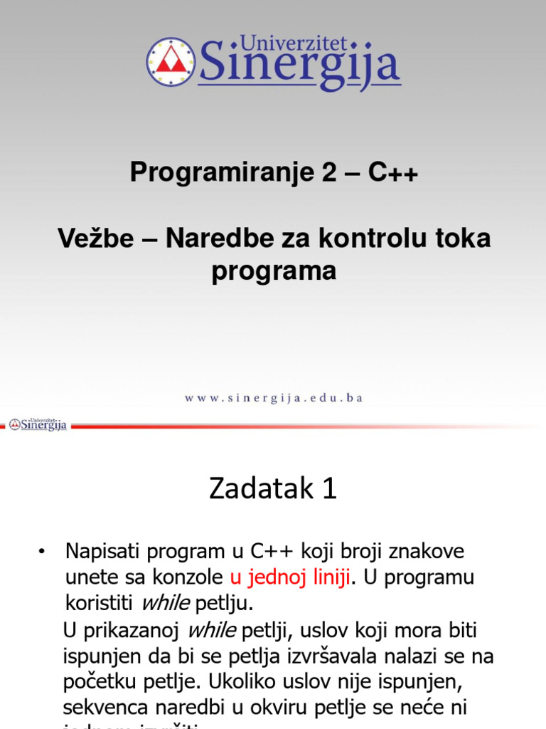 03 - P2 - Vjezbe 3 | PDF