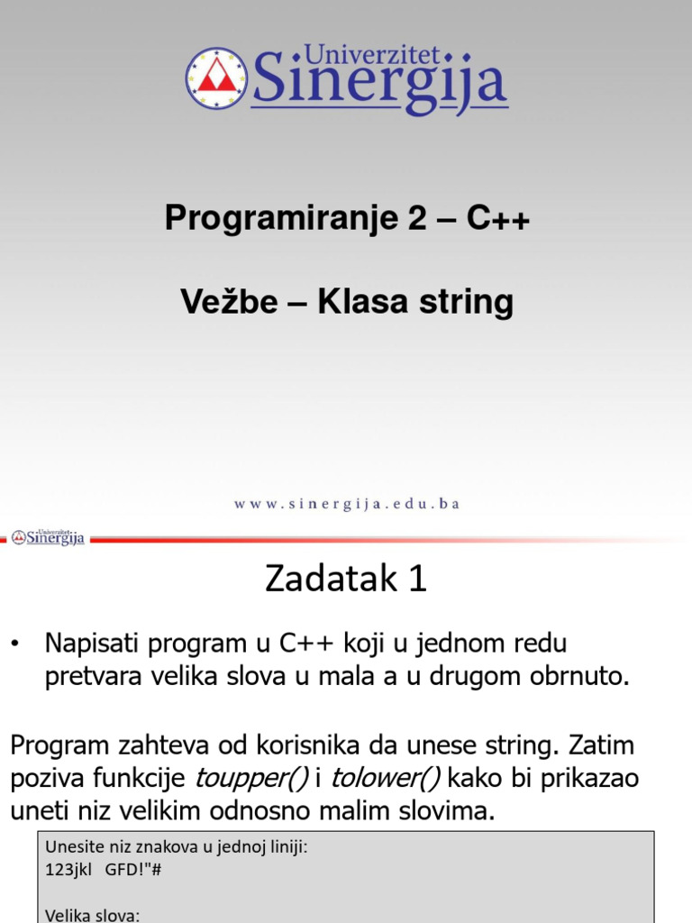 08 - P2 - Vjezbe 8 | PDF