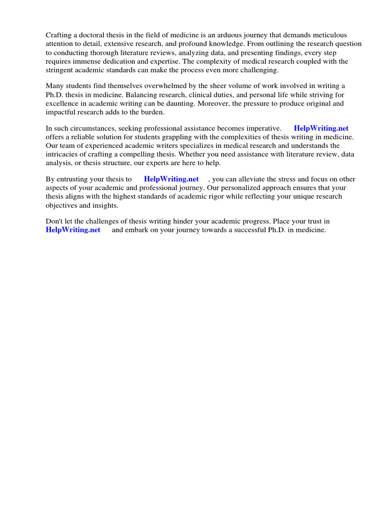 Phd Thesis Structure Medicine Pdf Thesis Methodology