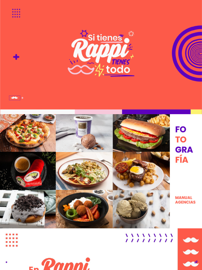 Guía de Fotografía para Rappi | PDF | Hamburguesas