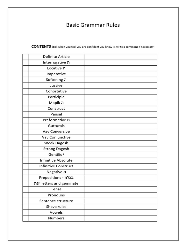 Understanding Gentilic in Hebrew Grammar | PDF | Verb | Semantic Units
